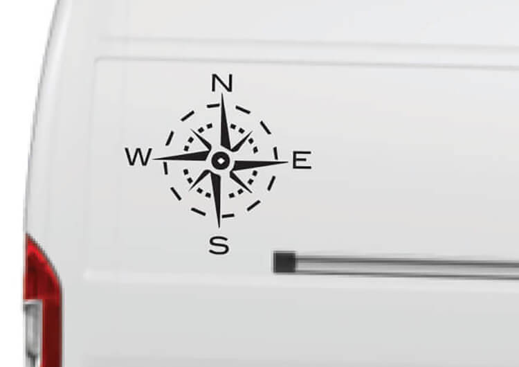 Armstrong Compass Vinyl Decal Van Graphic – Leisure Graphics